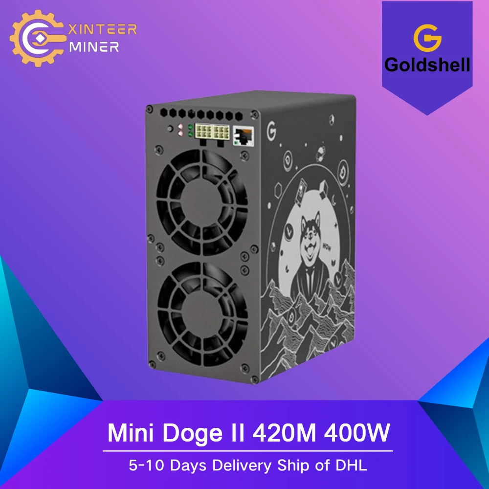 Used-Goldshell-Mini-Doge-II-upgraded-420M-400W-Hashrate-doge-Miner-2 ...