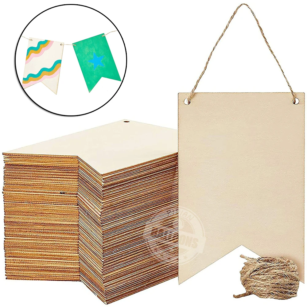 Wooden-Fish-Tail-Flag-Semi-Finished-Products-Painting-Writing-Signs ...