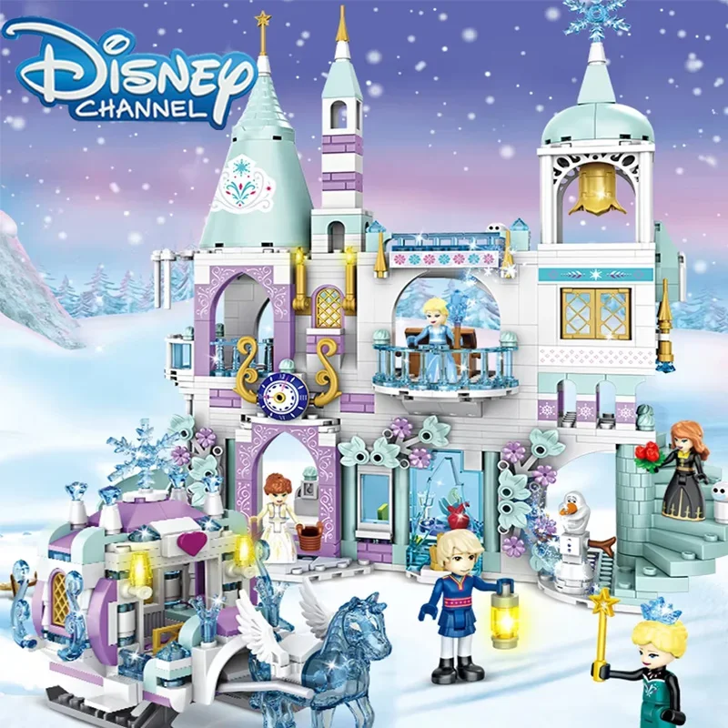 Disney-Frozen-Dream-Princess-Elsa-Ice-Castle-Princess-Magic-Castle-Set ...