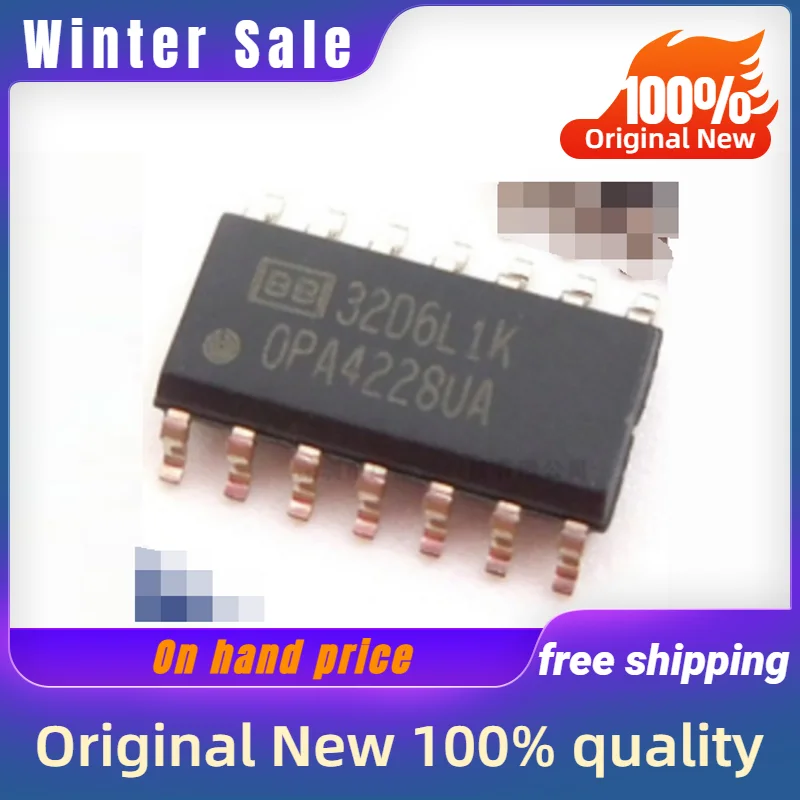 1-200-pces-ic-novo-original-opa4228ua-opa4228-sop-14-componente-eletr ...