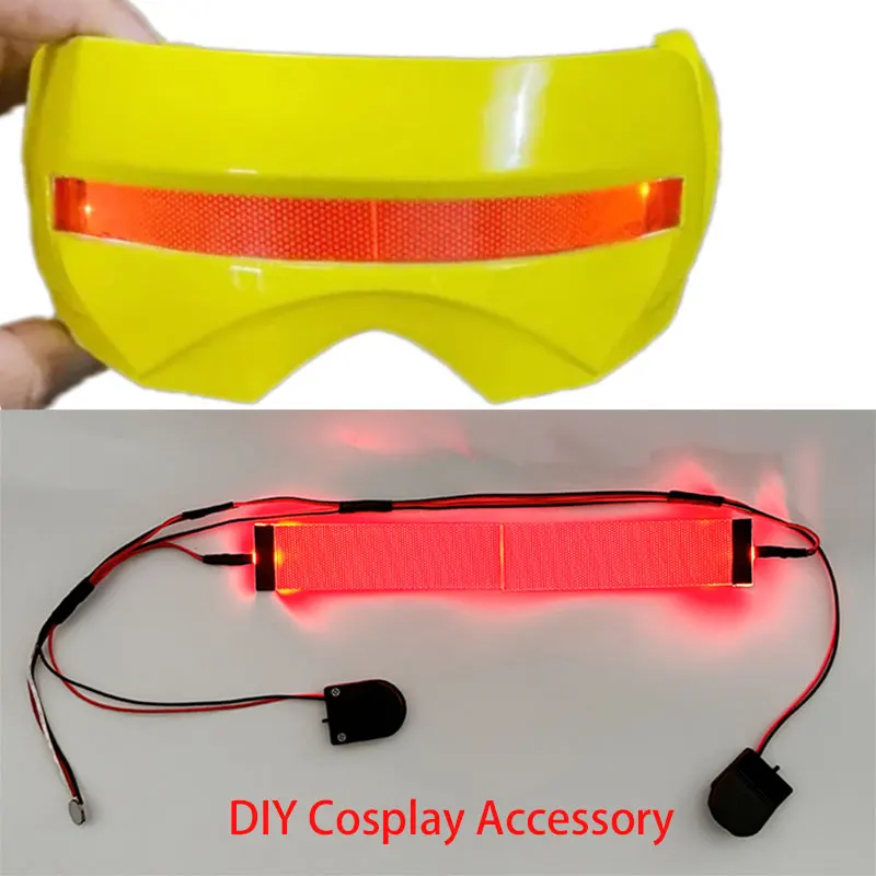 Red-Flexible-Bendable-DIY-LED-Eyes-Cosplay-Kits-for-X-Man-Cyclops-Mask ...