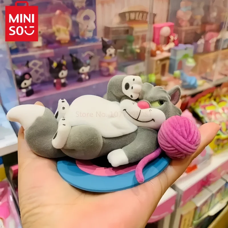 Miniso-Disney-Lucifer-Marie-Cat-Figure-Fluffy-Cat-Ver-Figurine-Anime ...