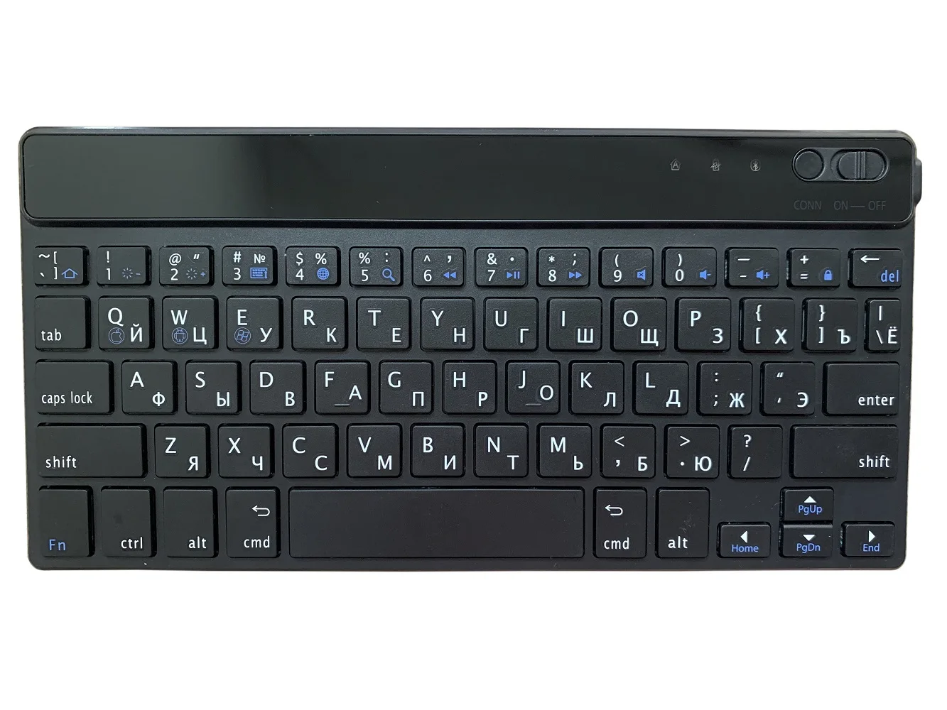 9 10 Inch Wireless Russian Layout Bluetooth Keyboard for Ipad iPHONE ...