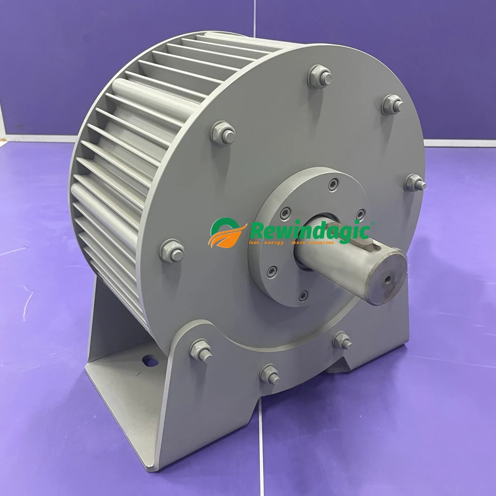 50KW Low Speed Permanent Magnet Generator 48V 96V 110V 220V 380V 3 ...