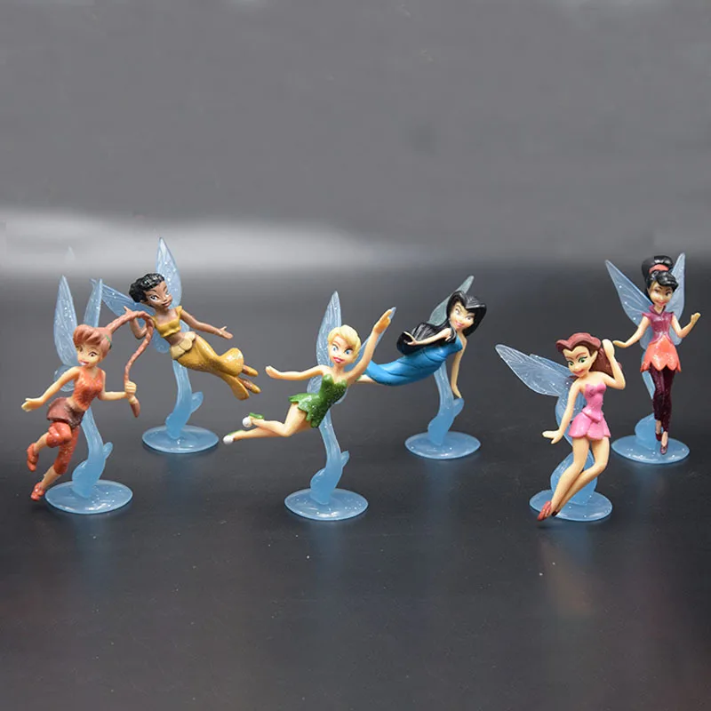 Disney-Princess-Tales-Action-Figures-Sininho-Estatueta-De-Silicone ...
