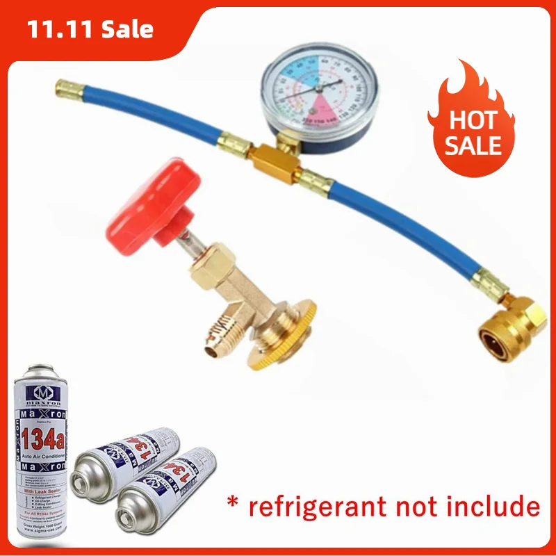 r134a-Refrigerant-Gas-Filling-Tools-Automotive-Air-Conditioning-Refill ...