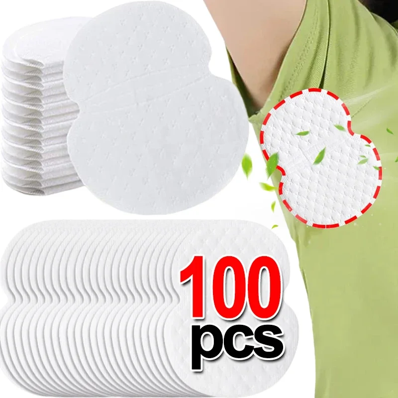 10-100pcsUnisex-Sweat-Pads-Summer-Deodorants-Underarm-Anti-Perspiration ...