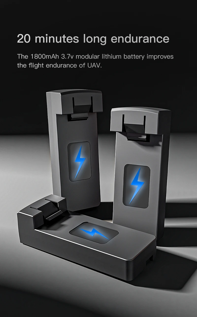 2023 New Genai H9 Obstacle Avoidance 360°Drone Dual HD Camera ...