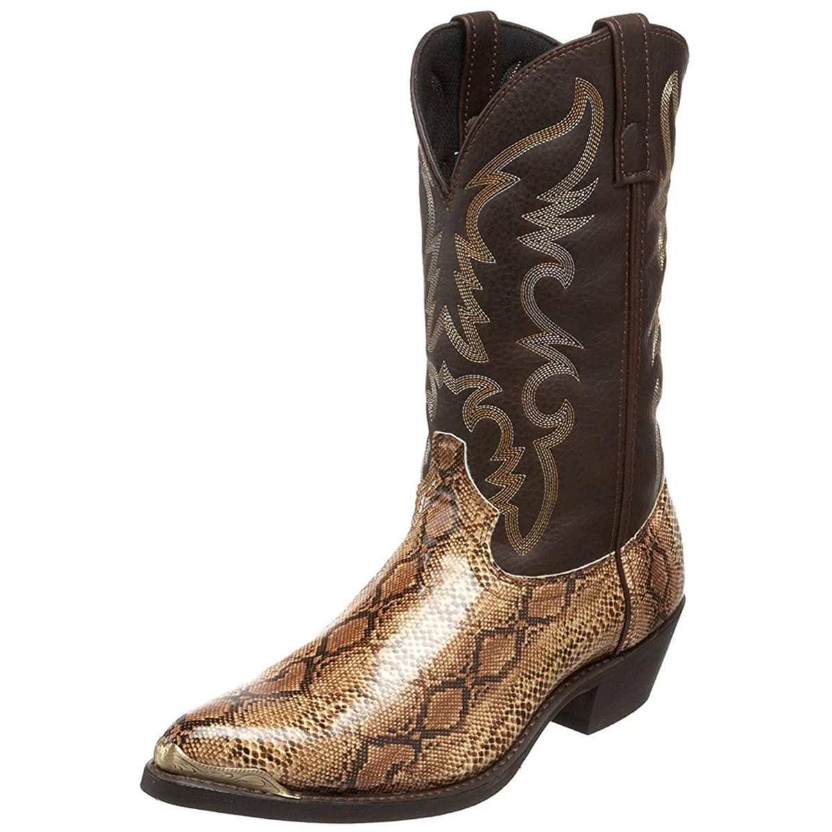Rattlesnake Boots With Head