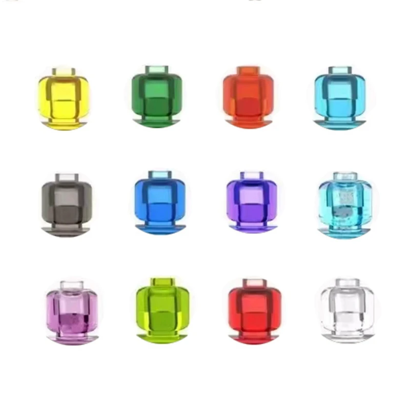 12Pcs-Set-FigureAssembled-Transparent-Unprinted-Pure-Color-Plain ...