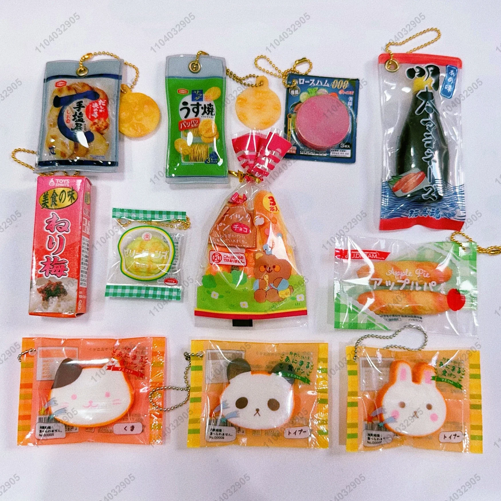 Capsule Toy Snack Food Toy Marshmallow Bread Sushi Dessert Simulation ...