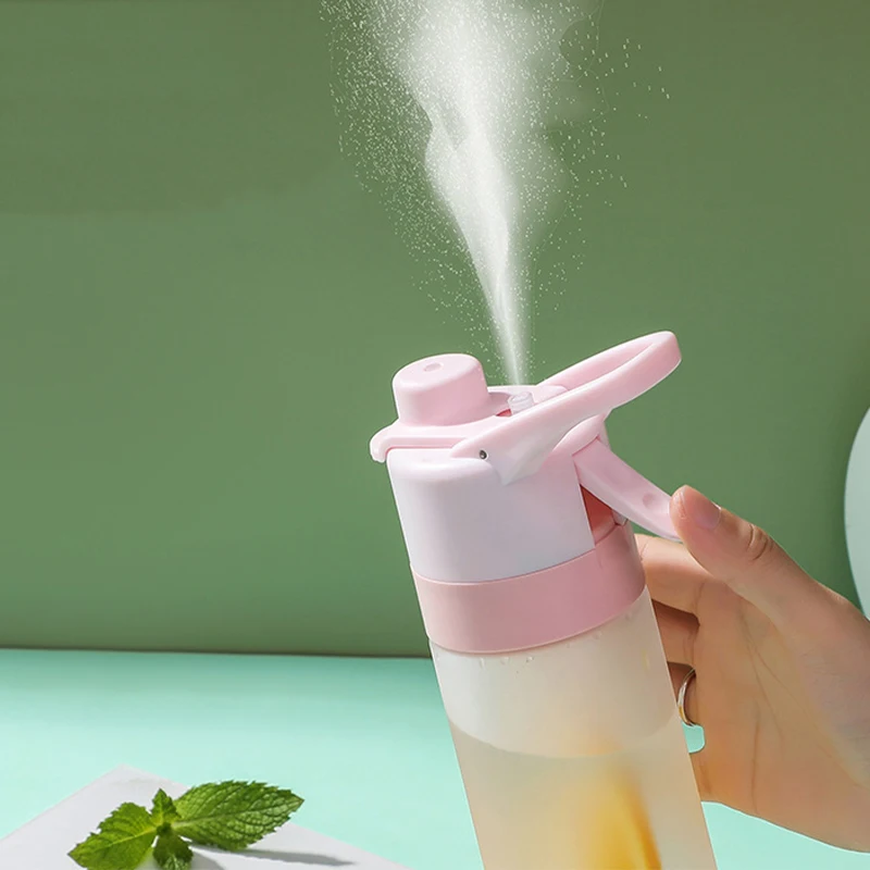 700ml-Spray-Water-Bottle-Large-Capacity-Portable-Outdoor-Sport-Fashion ...