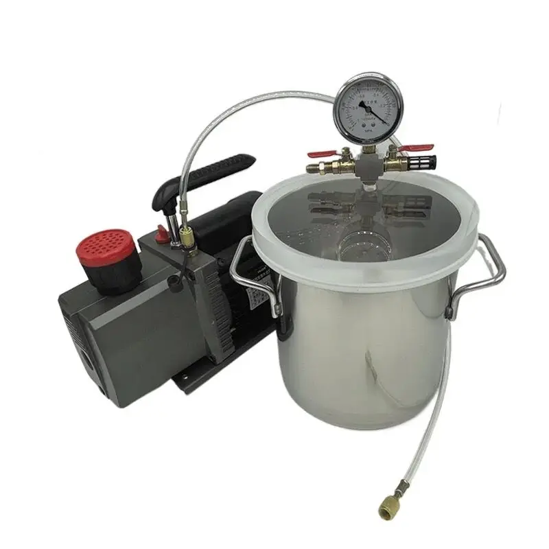 3L-Stainless-Steel-Vacuum-Degassing-Chamber-20CM-Diameter-Epoxy-Resin ...