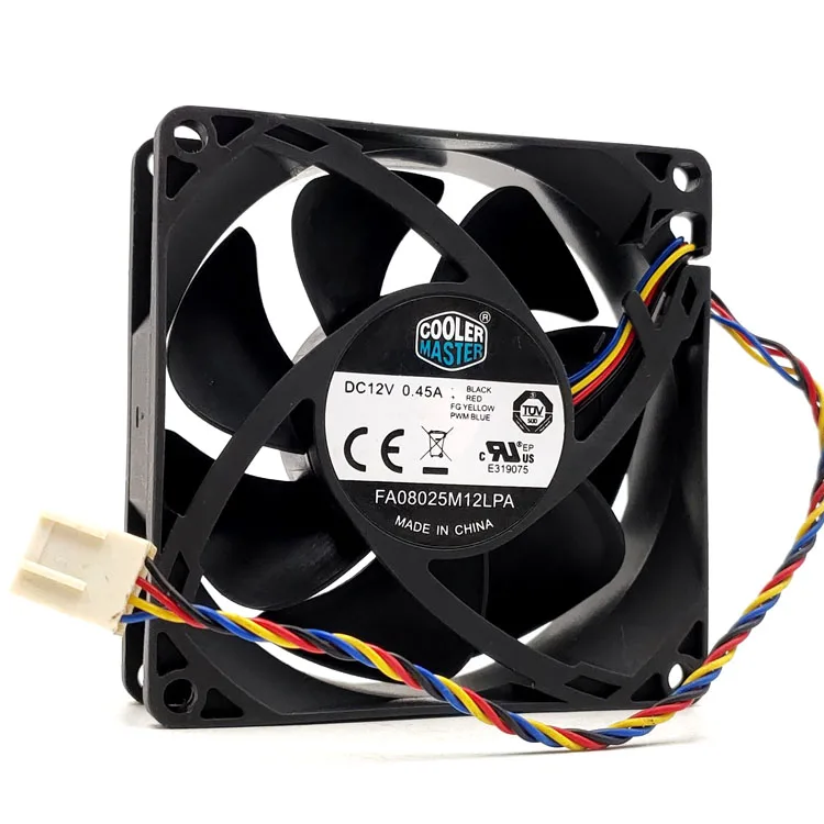 PWM Fans for Cooler Master FA08025M12LPA 8025 80MM 8cm Computer Case ...