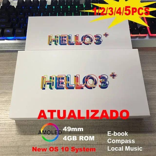 Hello-Watch-reloj-inteligente-3-Plus-para-hombre-y-mujer-pulsera-con ...