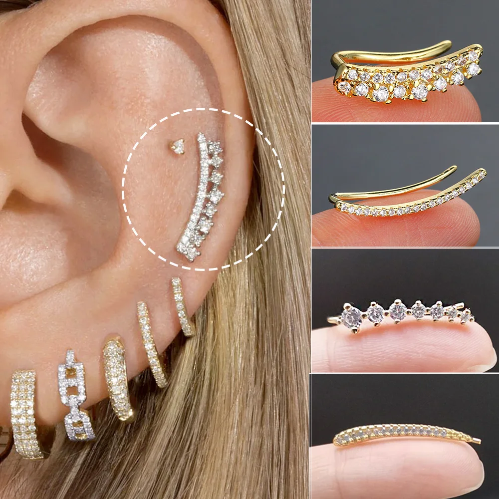 1pc-Long-Dipper-Climbing-Piercing-Ear-Hook-Clip-on-Earring-for-Women ...