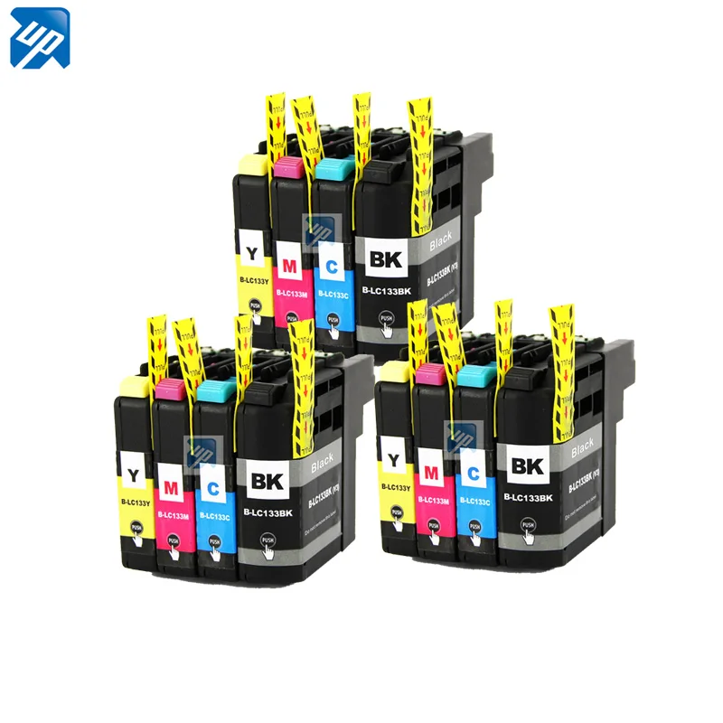 12PK-LC131-LC133-Compatible-ink-cartridge-full-ink-for-Brother-MFC-J245 ...