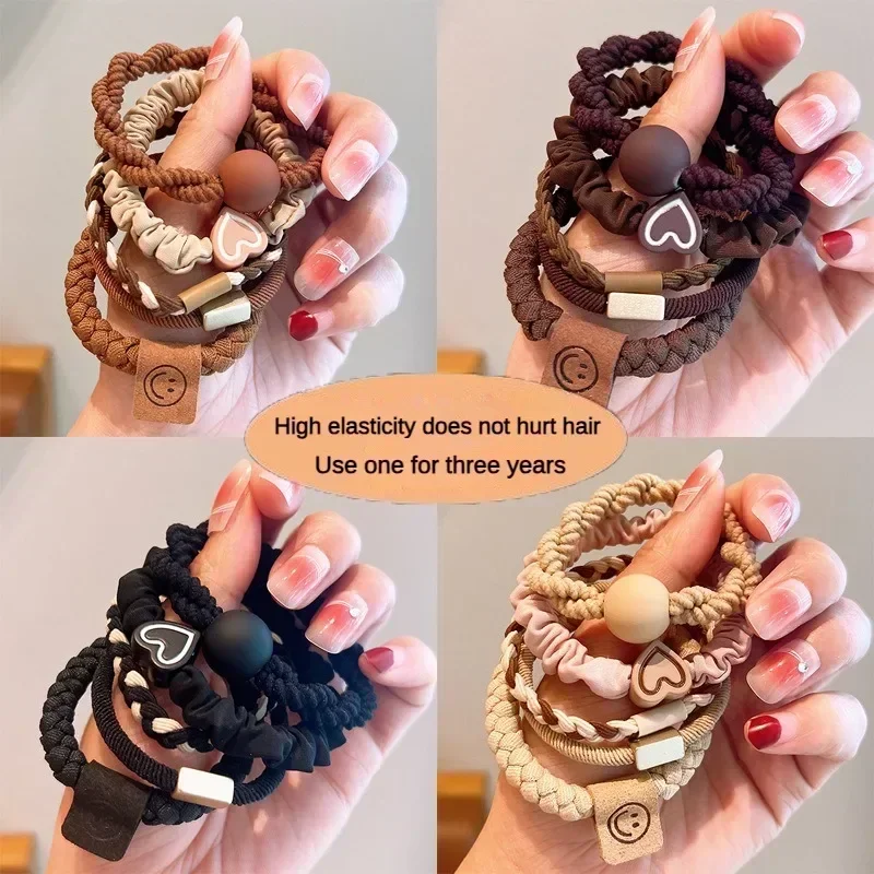 Rubber-bands-women-s-hair-ties-simple-and-high-end-hair-ropes ...