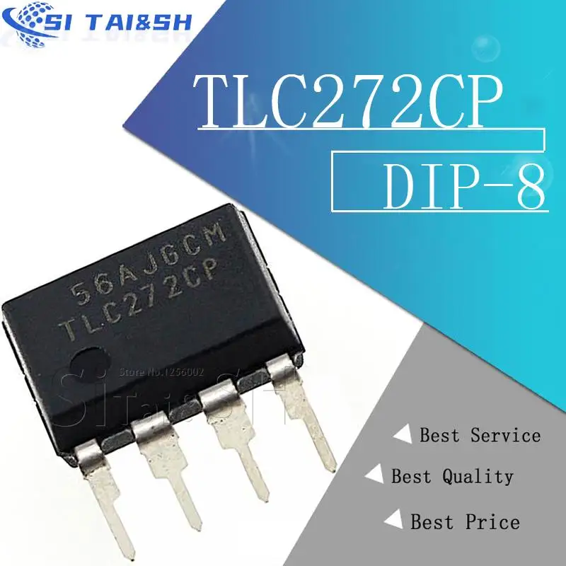 10pcs/lot Tlc272cp Tlc272ip Tlc272 Dip-8 - Integrated Circuits - AliExpress