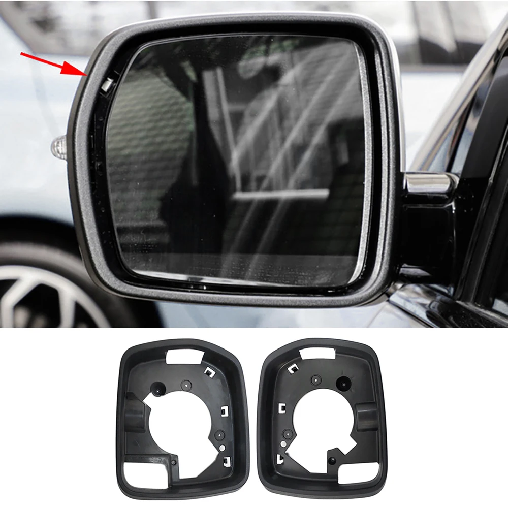 Car-Side-Mirror-Housing-Frame-Rear-View-Mirror-Holder-Trim-For-Ford ...
