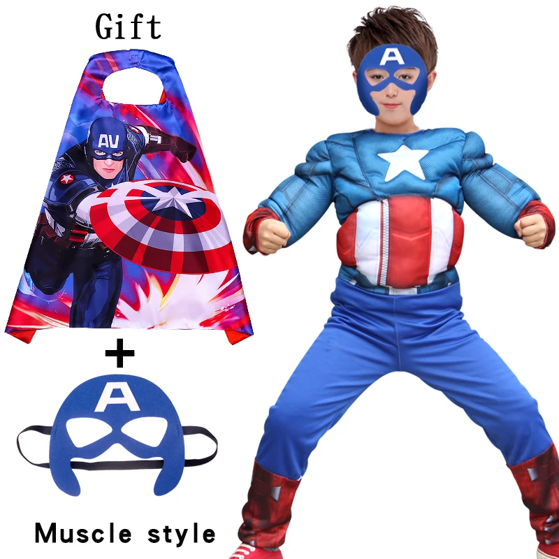 Anime-Cosplay-Superhero-Captain-America-Hulk-Costume-with-Cape-Muscle ...