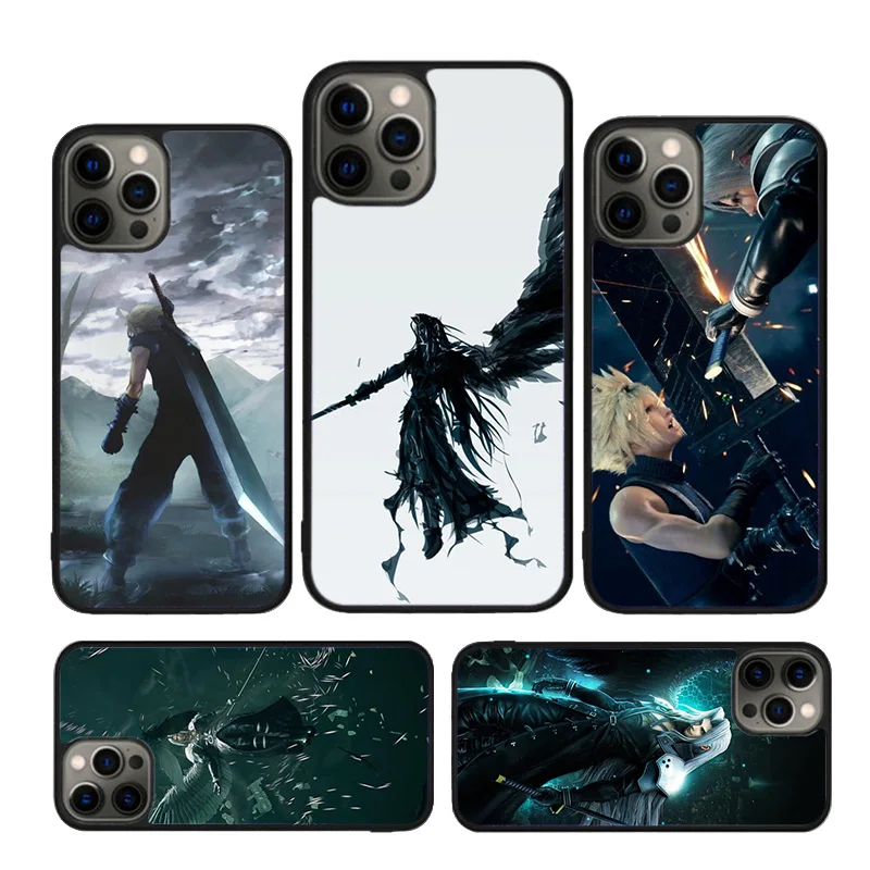 Final-Fantasy-Sephiroth-Phone-Case-For-iPhone-SE2020-15-14-X-XR-XS-11 ...
