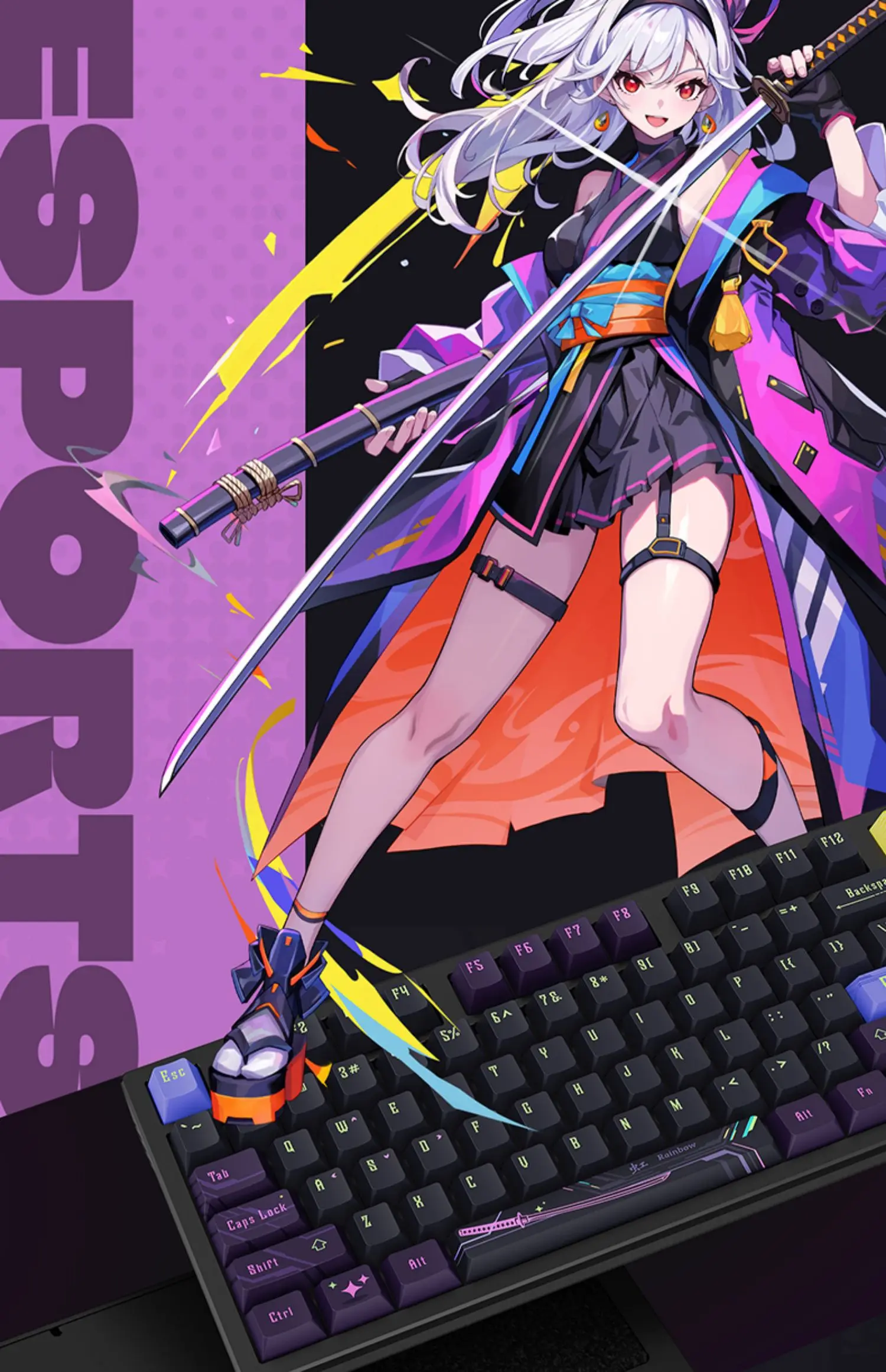 ATK RS7 Pro Keyboard - 8K Speed, Hall Effect, RGB Gaming Gear ...