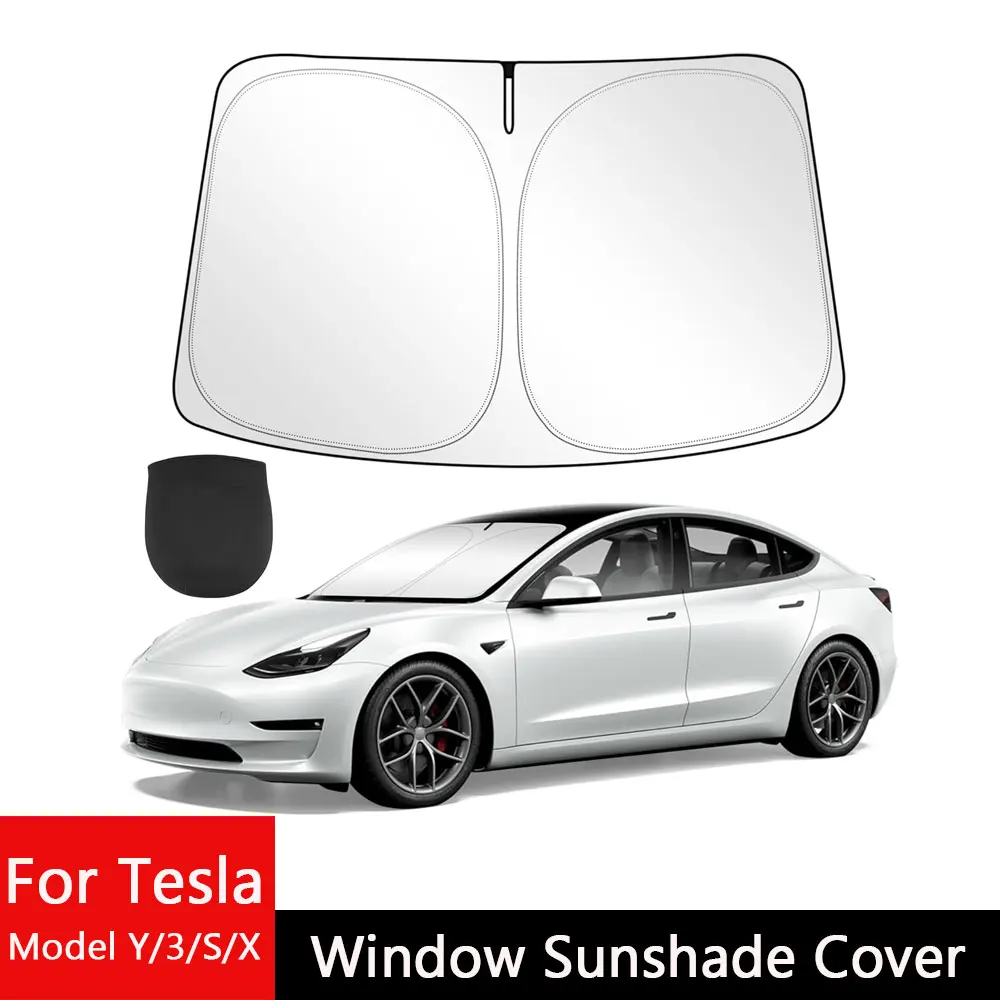 For-Tesla-Model-3-highland-Windshield-Sun-Shade-Model-Y-3-S-X-Folding ...