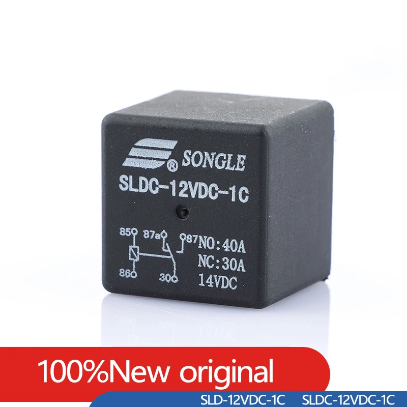 2pcs/lot 5 Pin 40A Waterproof Car Relay Long Life Automotive Relays ...