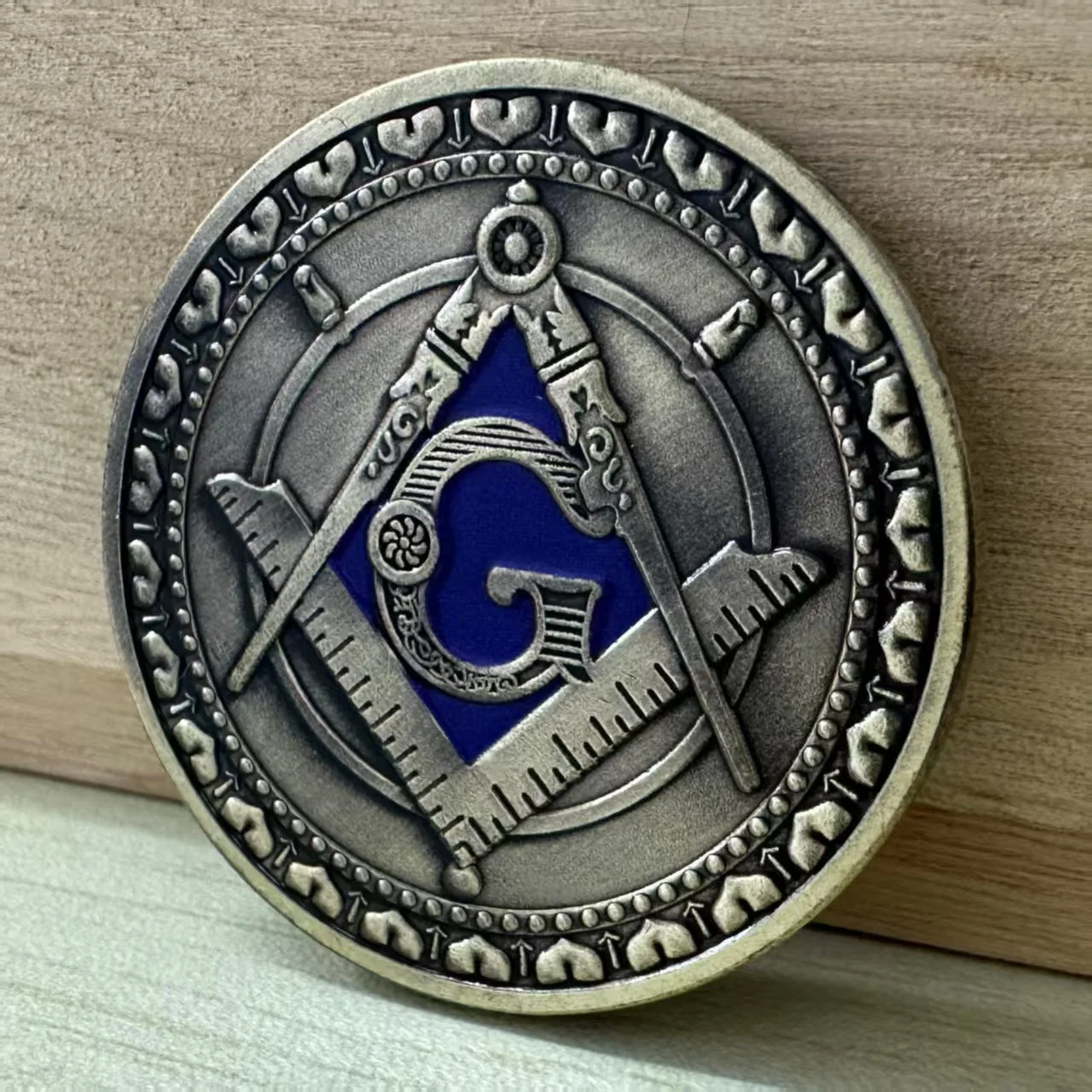 Retro US Masonic Freemasonry Commemorative Coin Brotherhood ...