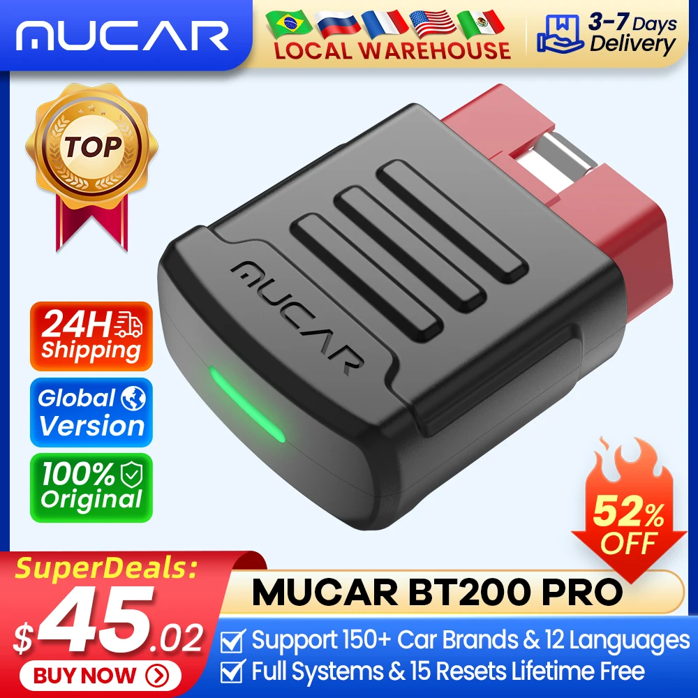 MUCAR-BT200-BT200-PRO-OBD2-esc-ner-Bluetooth-herramientas-de-diagn-stico-de-coche-automotriz ...