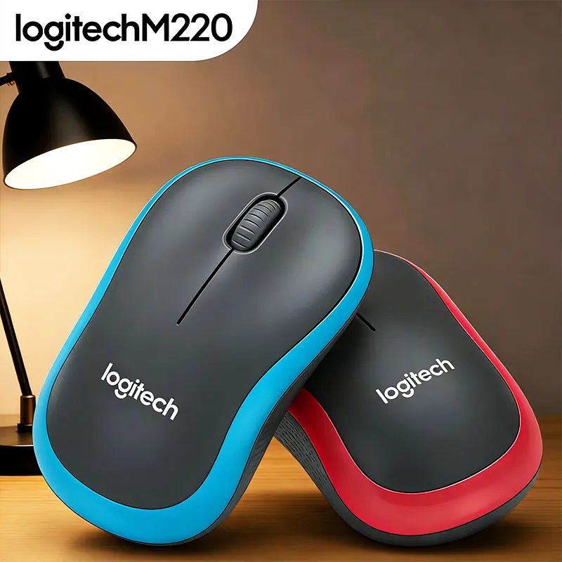 Logitech M220 wireless dual-mode silent office mouse, compact and ...