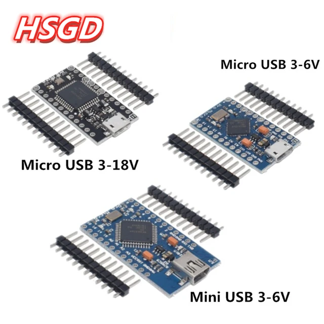 Pro Micro/Mini Usb 5V 16Mhz-Es Tábla Modul Az Arduino/Leonardo ...