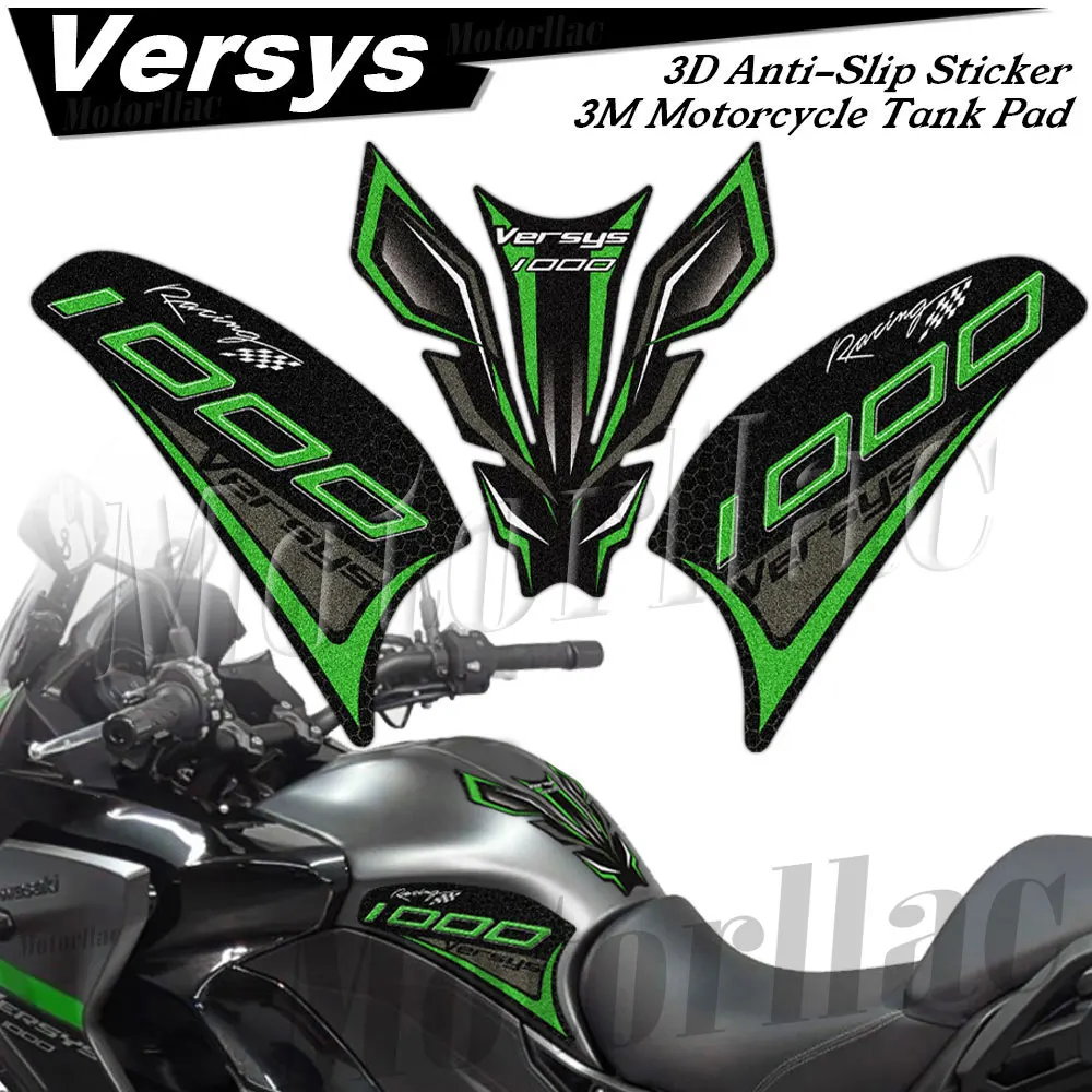 3m Motorcycle Fuel Tank Pad Sticker Anti Slip Protection Decals