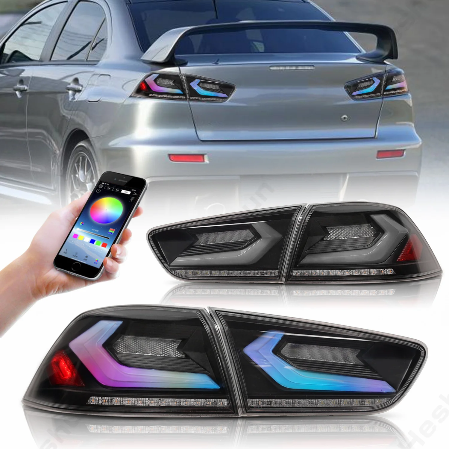 Conjunto-de-luces-traseras-RGB-2008-2009-2010-2011-2012-2013-Mitsubishi ...