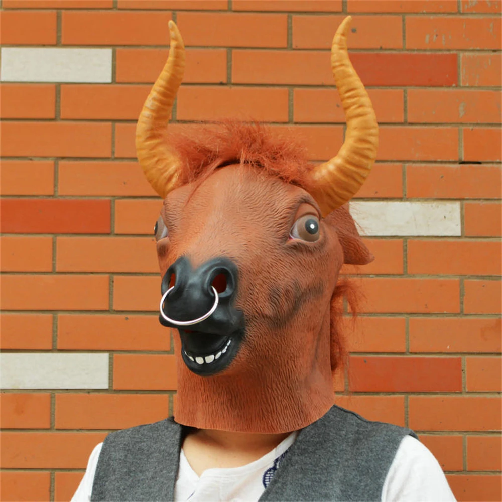 Bull Head Masks For Costume