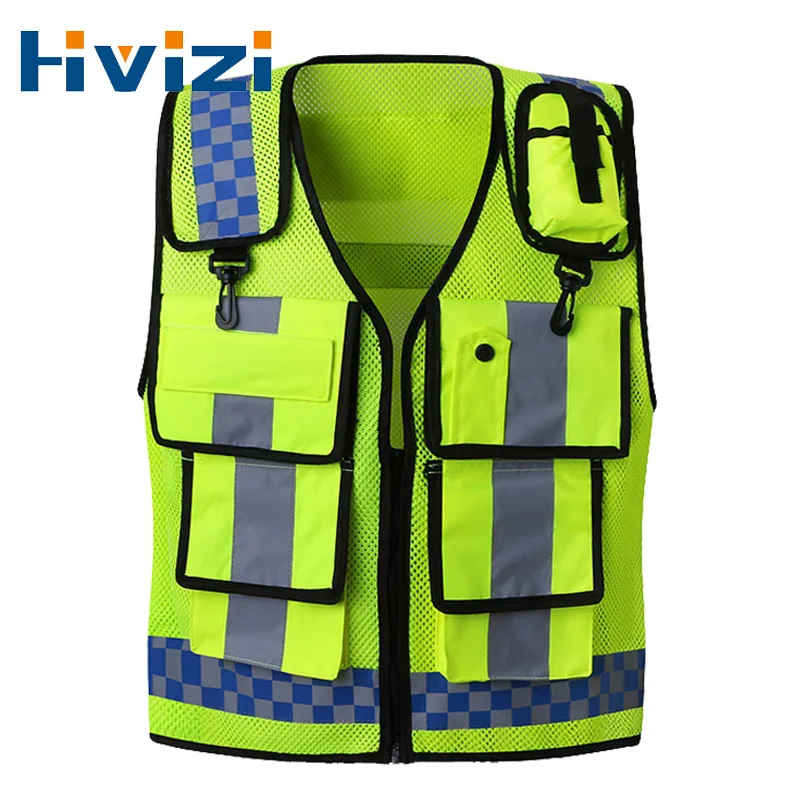 Security-Guard-Vest-Unifrom-Traffic-Police-Vest-Custom-LOGO-Vest-Hi-Vis ...