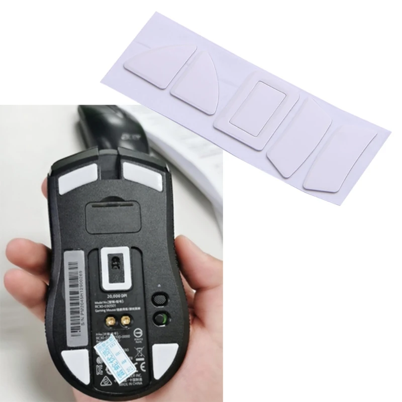 1Set Mouse Skates Glide Feet Pads Mouse Feet Sticker for Razer Viper ...