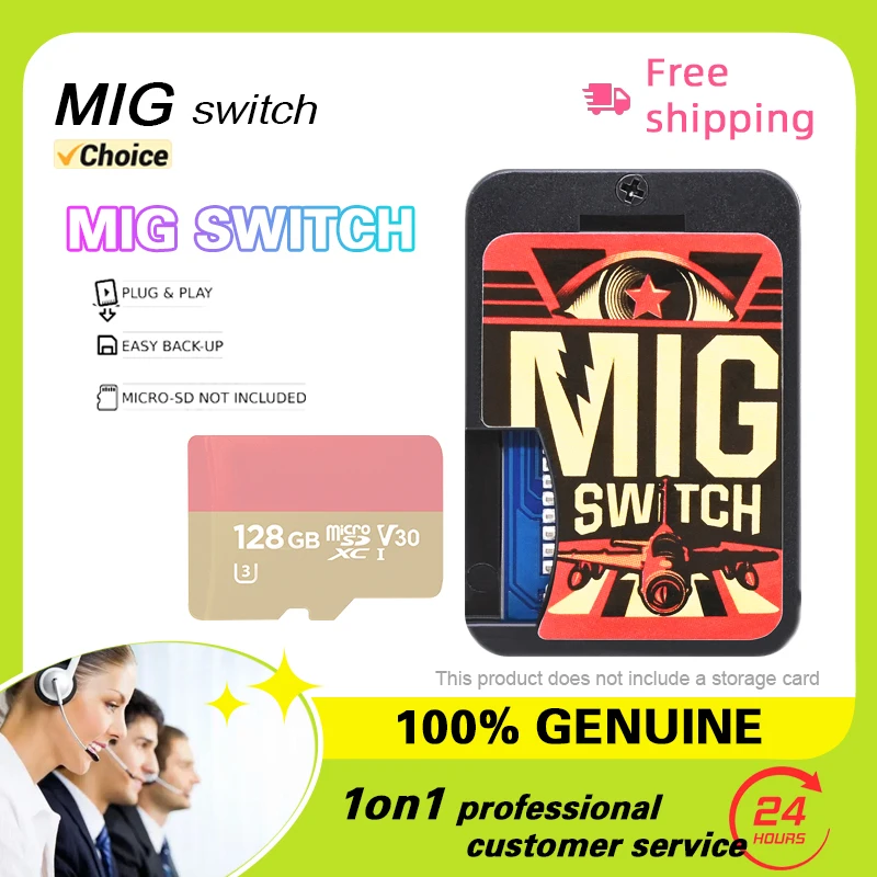 Mig-Switch-Tarjeta-Nintendo-Switch-Plug-and-Mig-consola-de-juegos-NS ...
