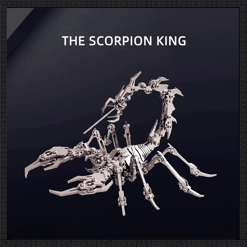 3D-Scorpion-King-Puzzles-Metal-Mechanical-Animal-Insect-Assembly-Model ...