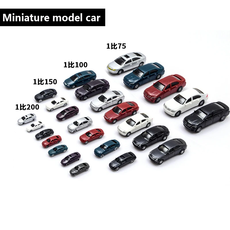 30Pcs-Miniature-Car-Model-Scale-1-100-1-200-ABS-Vehicle-Kid-Toys-For ...