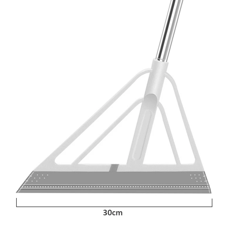 Lavette,Balai magique en caoutchouc Silicone,balai à main,balai anti-poussière,raclette de ...