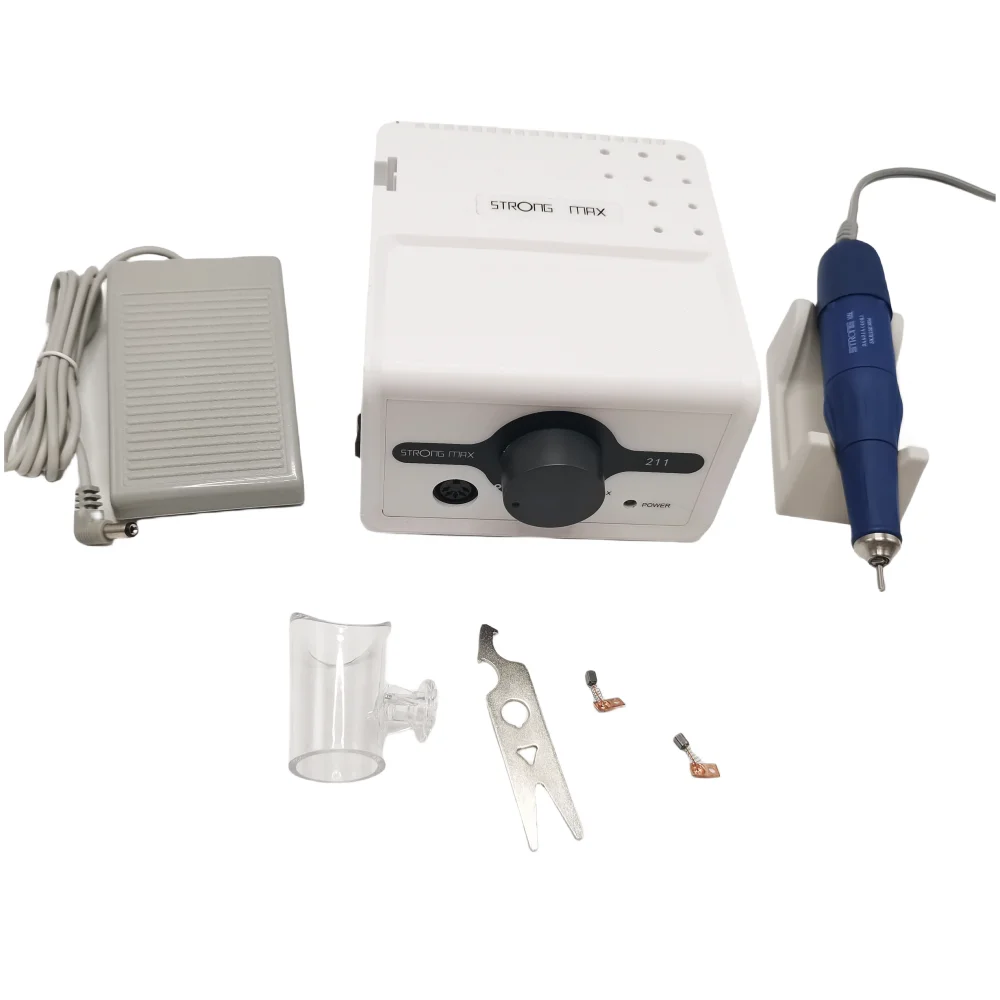 STRONG 211 Manicure Machine Electric Nail Drill 105L 40K Electric Nail ...