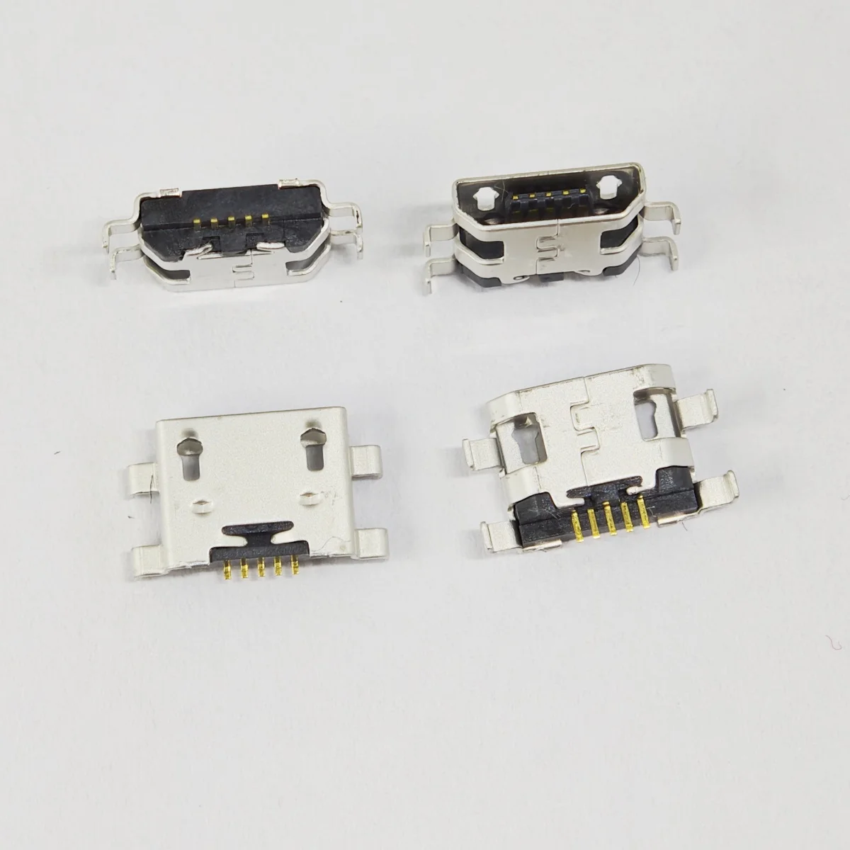 100pcs Micro USB Charge Jack Port Plug Socket Charging Dock Connector ...