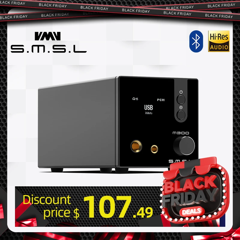 SMSL-M300SE-Audio-DAC-Headphone-AMP-M300-SE-MQA-CS43131-2-Blutetooth ...