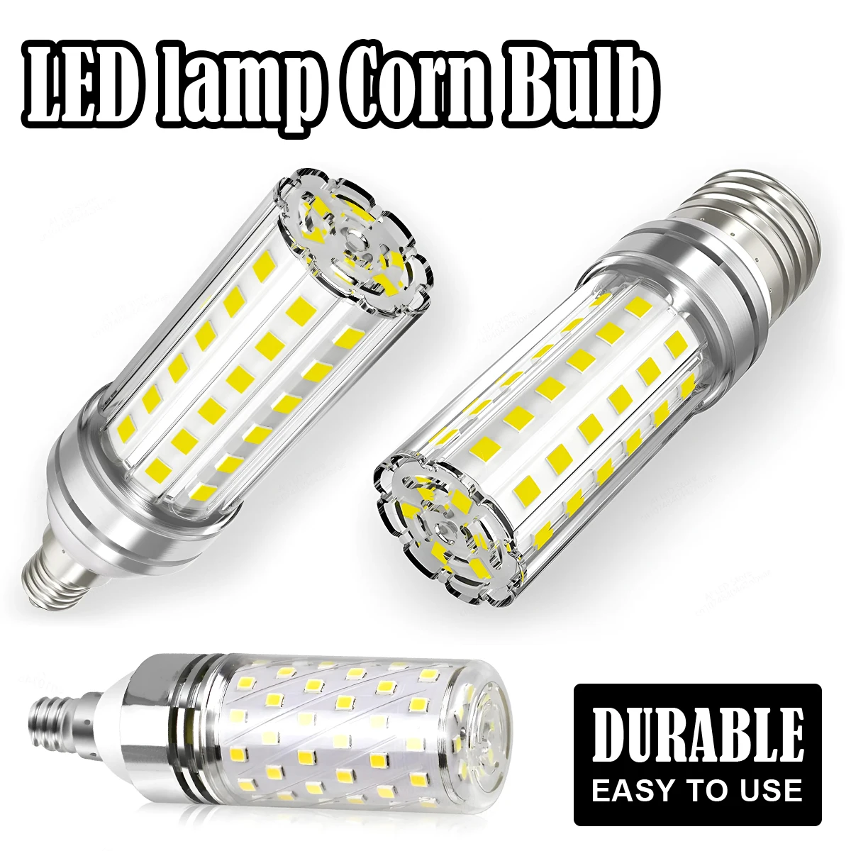 E14 E27 12w 16w 20w 24w 40w Led Corn Lamp 220v No Flicker Lights ...
