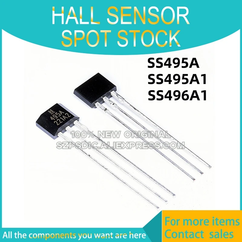 SS495A SS495A1 SS496A1 Solid State Hall Effect Sensor Linear magnetic ...