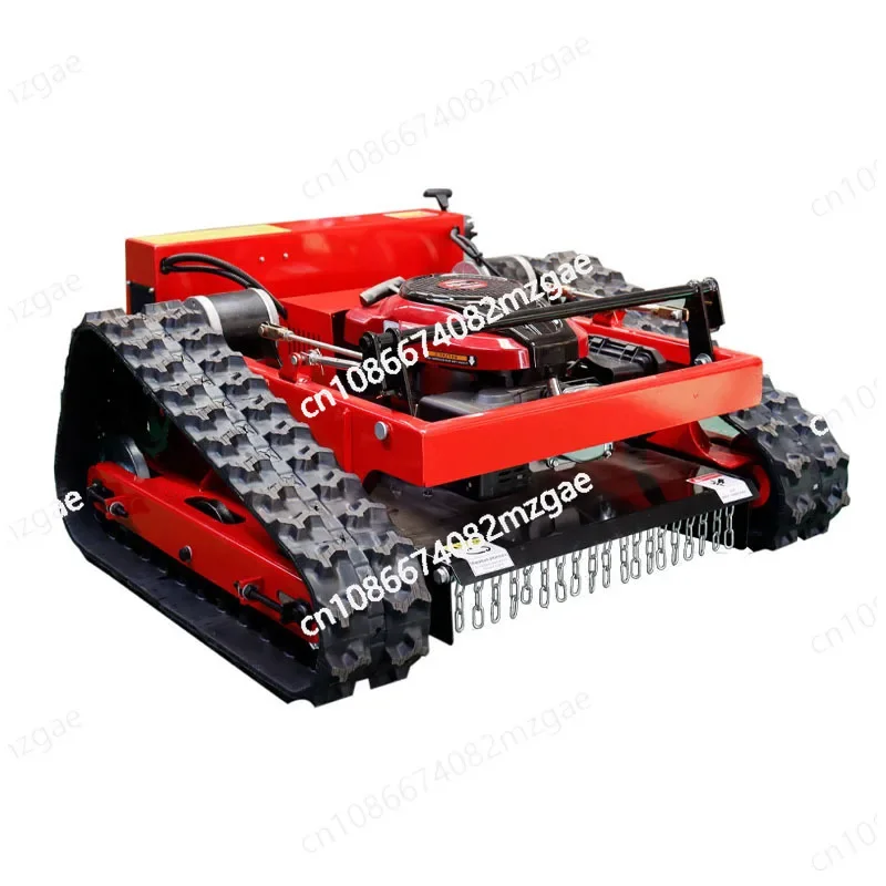 HT550C tracked lawn mower, Longxin intelligent remote control lawn ...