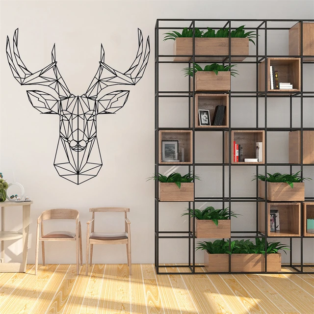 Decalcomania Della Testa Di Cervo