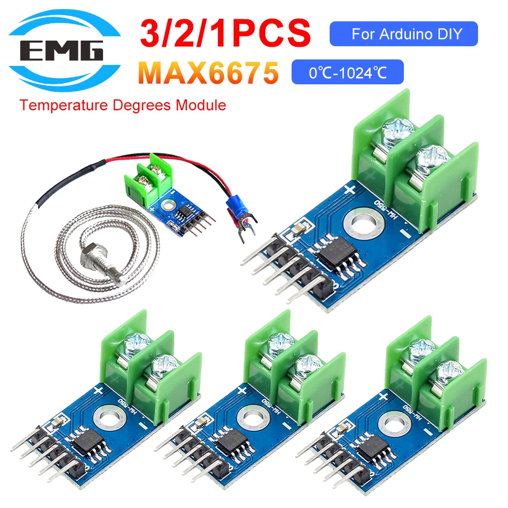 MAX6675-Temperature-Sensor-Board-SPI-Interface-K-Type-Temperature ...